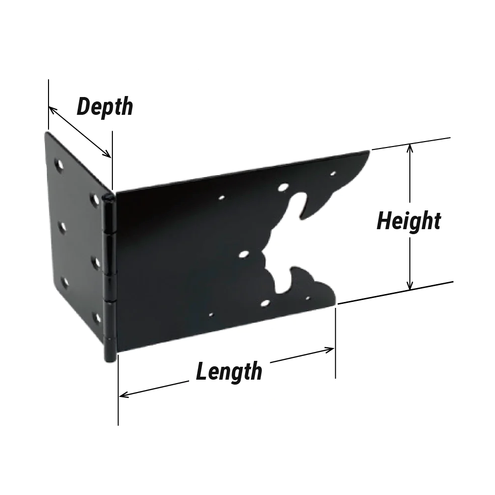 Strap Hinge – MORIKUNI Tansu Cabinet Hardware