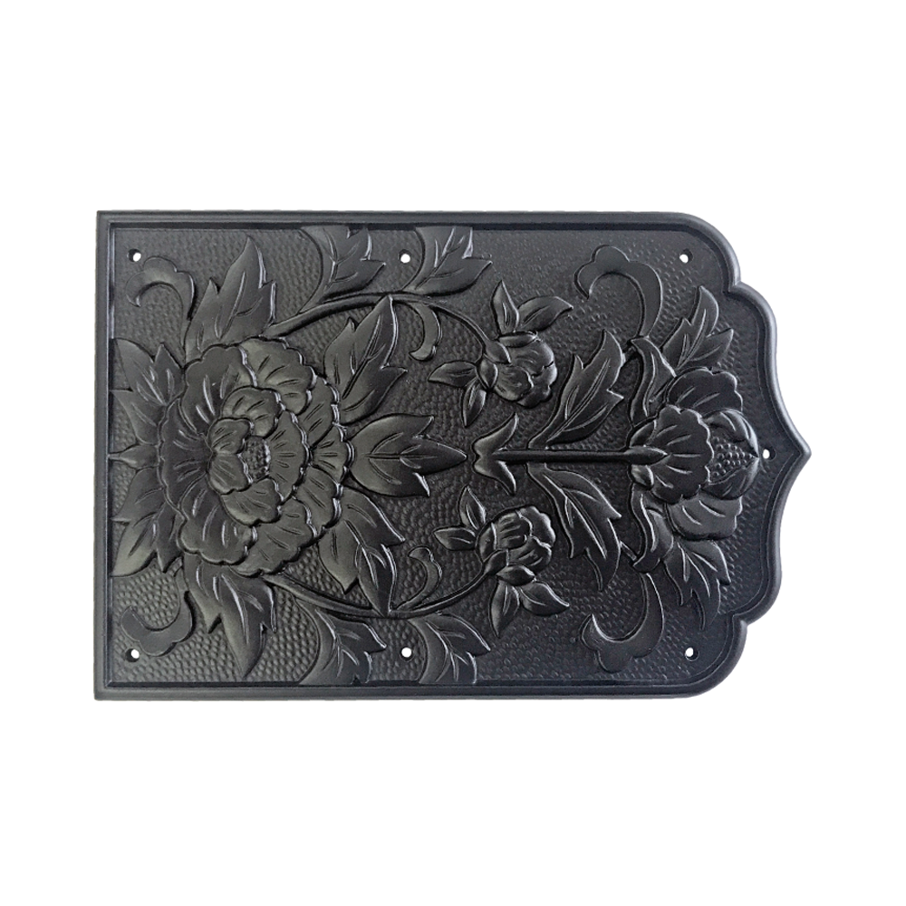 Peony Wide Hinge Decoration – MORIKUNI Tansu Cabinet Hardware