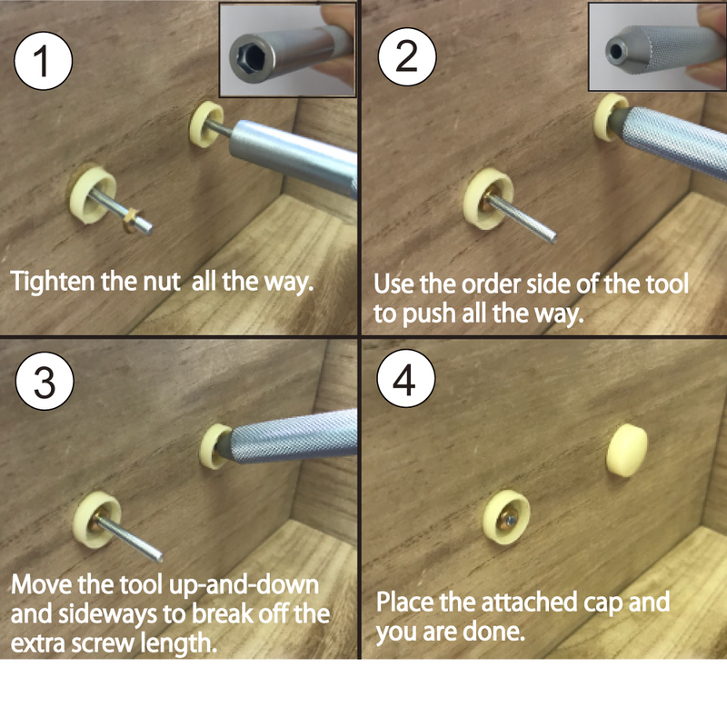 Special 2-Way Nut Tool – MORIKUNI Tansu Cabinet Hardware